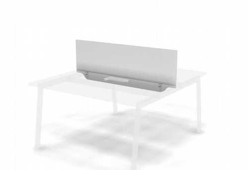 Экран для двойного стола 138x1,6x47,5 (белый)