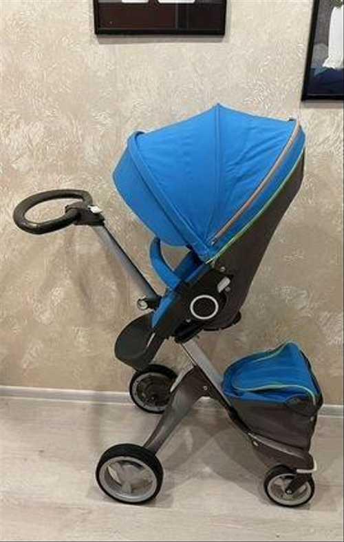 Коляска stokke xplory v4 2 в 1