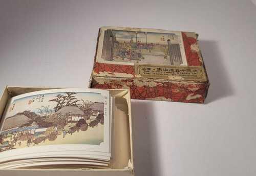 Японские старинные карточки