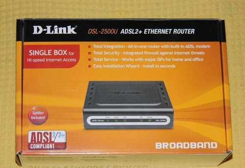 D-Link 2500U adsl 2+ Ethernet router