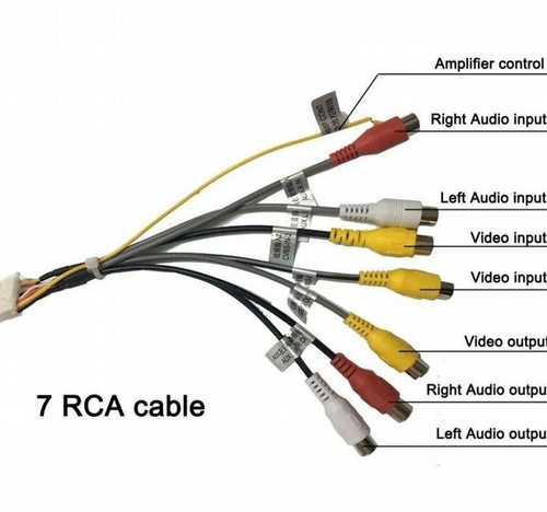 Провода rca для андроид магнитолы