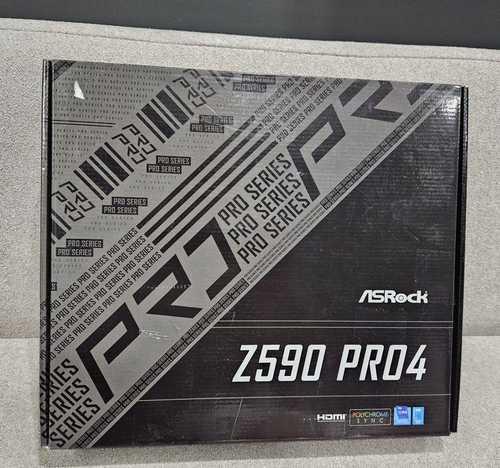 Материнская плата Asrock z590 pro4