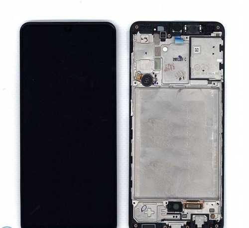 Дисплей для Samsung A315F (A31) модуль Черный - OR