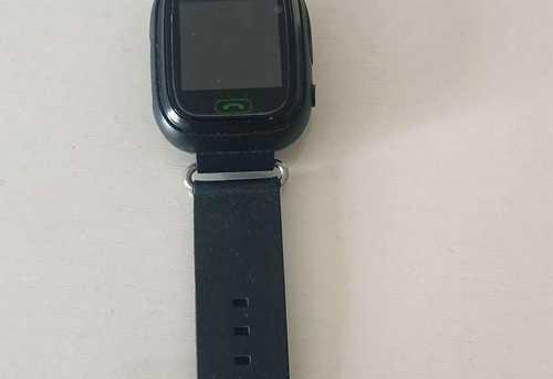 Детские смарт-часы Q90 черные новые