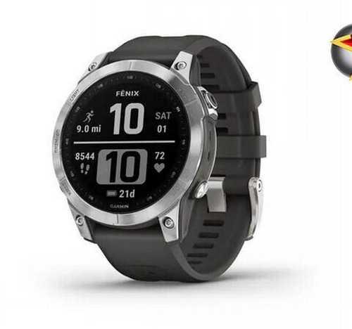 Часы Garmin Fenix 7 Silver 010-02540-01