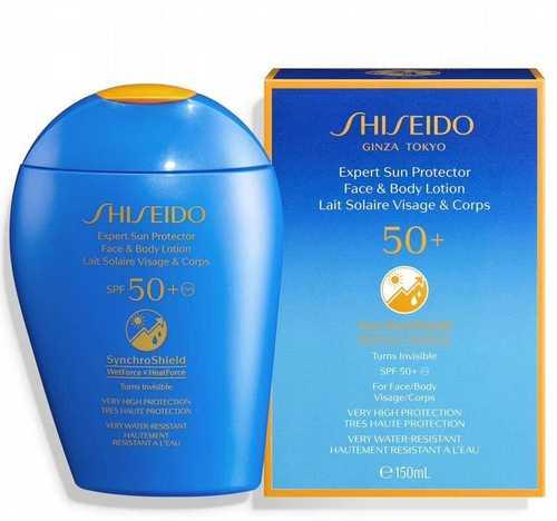 Shiseido олнцезащитное средство для лица и тела