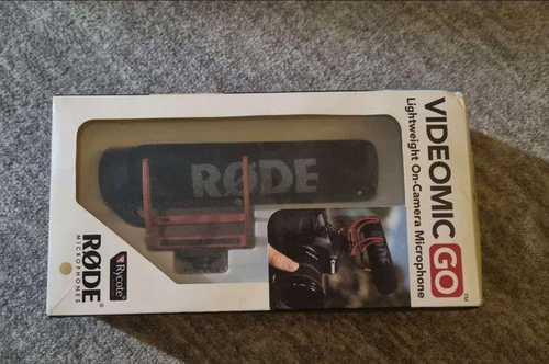 Микрофон rode videomic go