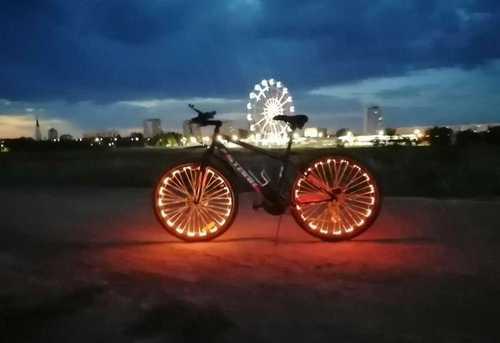 Светодиодная подсветка велосипеда