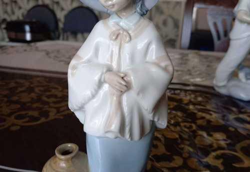 Статуэтка lladro nao девочка испания