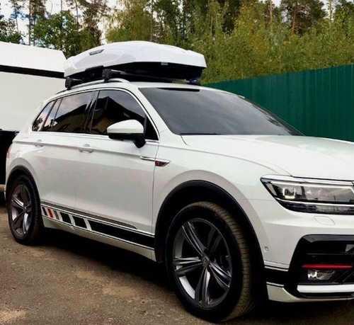 Автобокс (багажник) на Volkswagen Tiguan