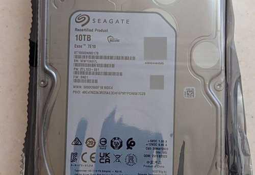 Жесткий диск 10tb Seagate Exos - Новый
