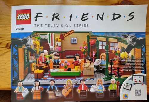 Инструкция 21319 lego ideas friends кофейня