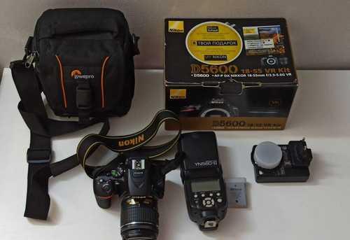 Nikon D5600 18-55 VR kit и tamron 17-50mm 2,8