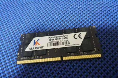 Память для ноутбука sodimm DDR4 16gb (новая)