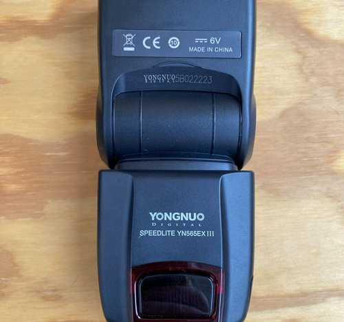 Вспышка Yongnuo YN565EX III для Canon