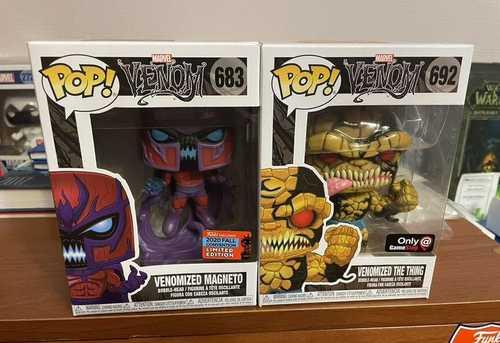 Funko pop venomized magneto, the thing