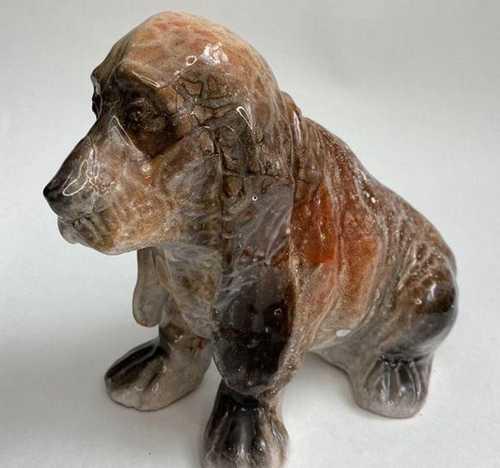 Авторская статуэтка Собака керамика СССР
