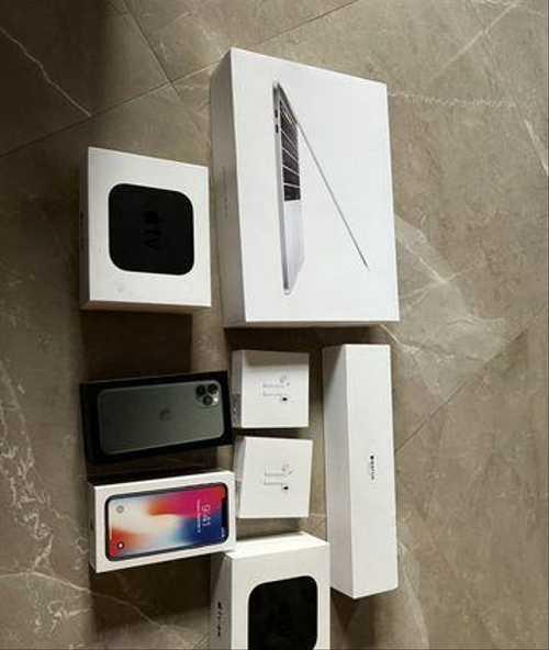 Коробки от apple