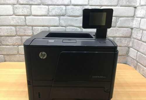 Чёрный лазерный принтер HP LaserJet 400 m401dn. Га