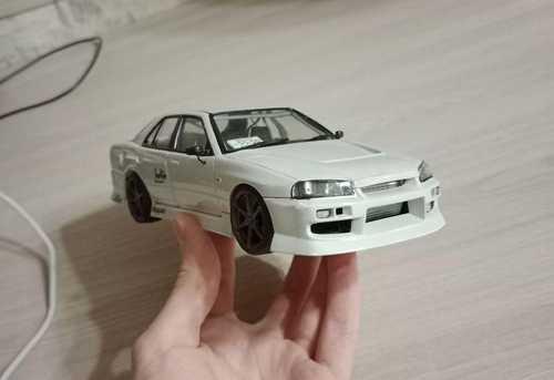 Nissan Skyline GTR R34 Uras сборная модель 1/24