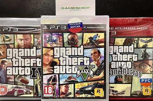 Игры серии: GTA - Grand Theft Auto PS3