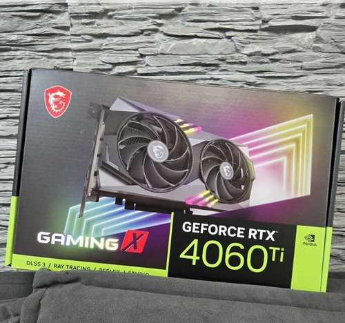 Видеокарта MSI RTX 4060 Ti 16gb gaming X