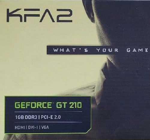 Видеокарта nvidia kfa2 geforce gt 210