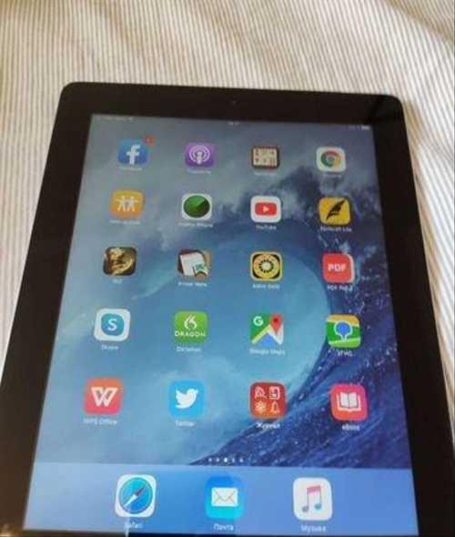 iPad 4 128 gb чёрный комплект