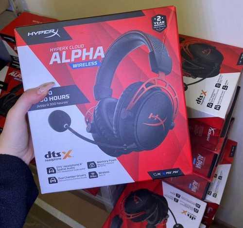 Беспроводные наушники HyperX Cloud Alpha Wireless