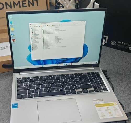 Asus Vivobook 16"/i3 1215/8gb слот/512 Gb