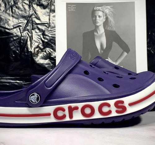 Crocs сабо фиолетовые 41-45