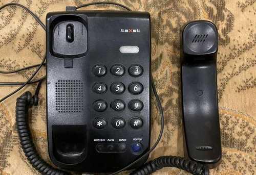 Стационарный кнопочный телефон texet TX-220
