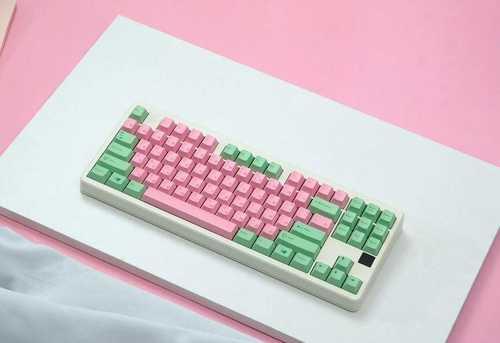Кейкапы для клавиатуры Keebox Shenpo Pink Green