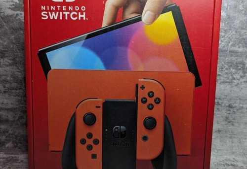 Nintendo switch oled mario red edition