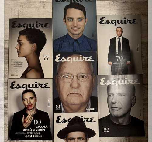 Журнал Esquire / Эсквайр 2012