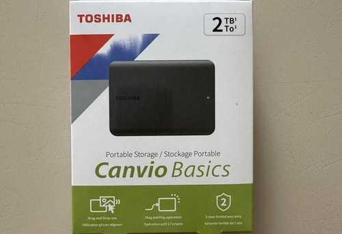 Внешний жесткий диск 2TB Toshiba Canvio Basics