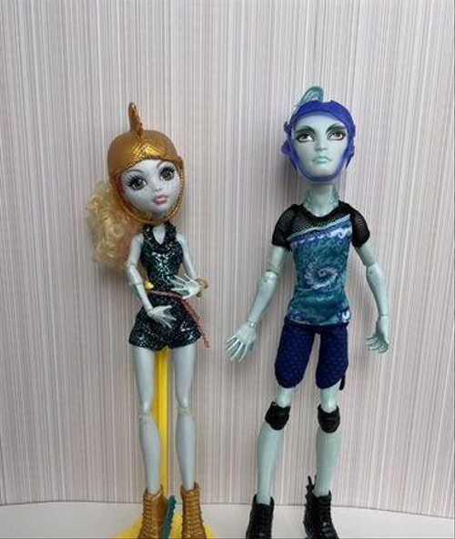 Куклы Monster High Лагуна Блю и Гил Веббер (сет)