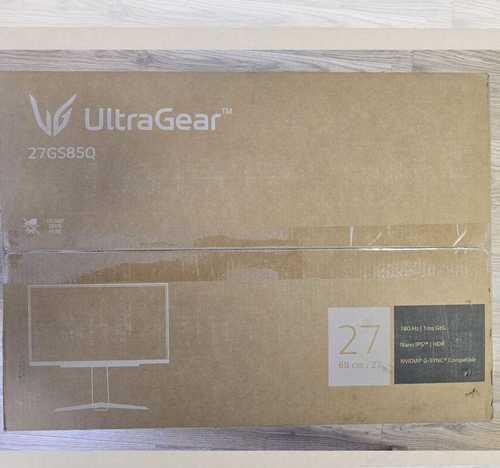 Монитор LG UltraGear 27GS85Q-B "200 Hz"