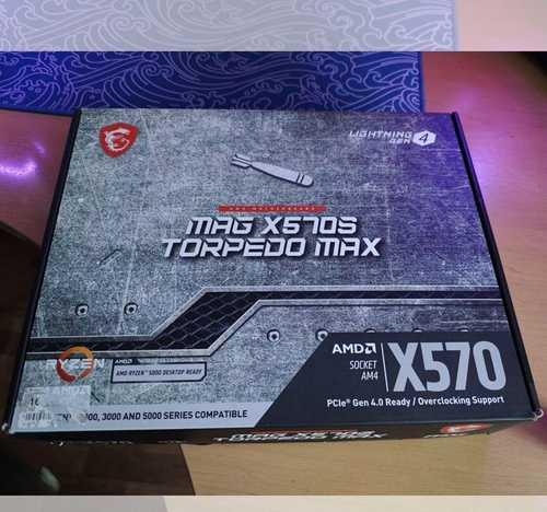 Материнская плата MSI x570s torpedo MAX