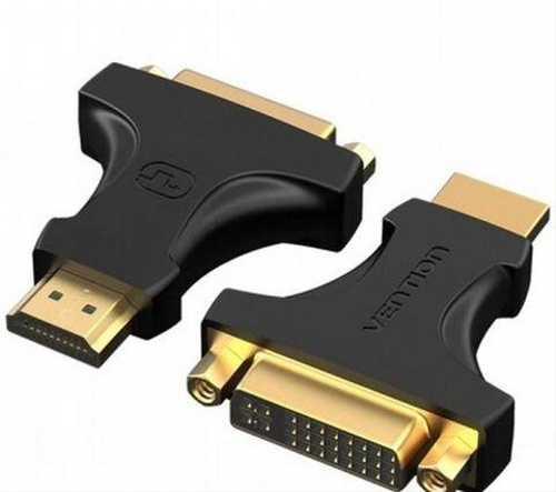 Переходник hdmi(M) -DVI(F) Vention aikb0 #368036