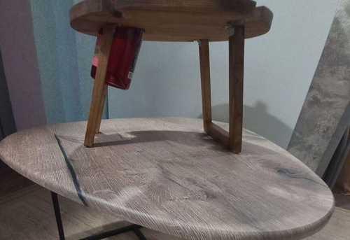 Столик в стиле лофт