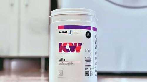 KW valko стиральный порошок для белого белья 800гр