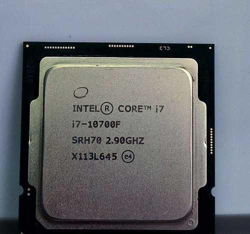 Процессор Intel core i7 10700f