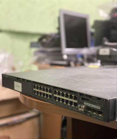 Коммутатор cisco catalist 3650 24 2x10g