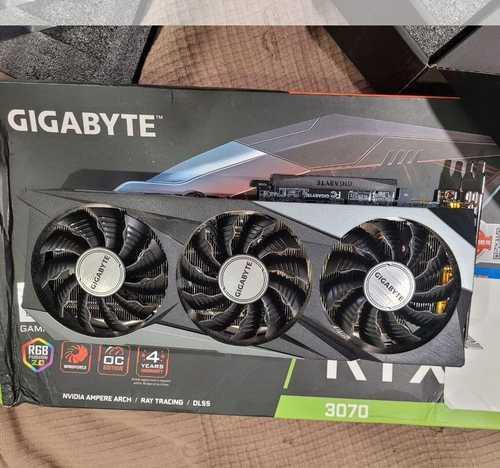 Видеокарта Gigabyte rtx 3070 Gaming OC 8Gb