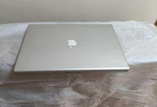 MacBook Pro 17 (2007), 160 ГБ, Core 2 Duo, 2.4 ГГц, RAM 2 ГБ, GeForce 8600M GT 0.25 ГБ