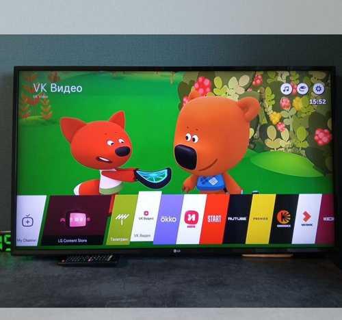 LG 43UJ631V (43", 4K UHD, SMART TV, WI-FI)