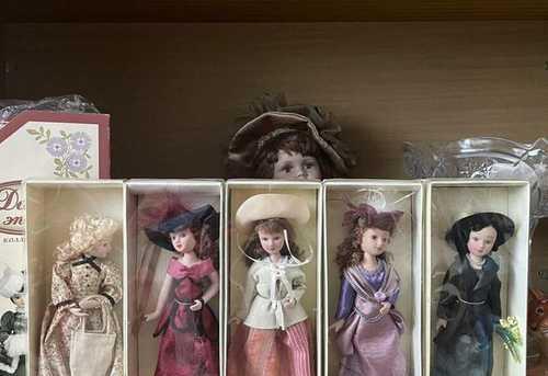 Фарворовые куклы дамы эпохи