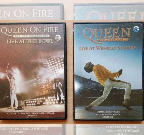 Queen - Live Wembley & Bowl (4 DVD Music Box)