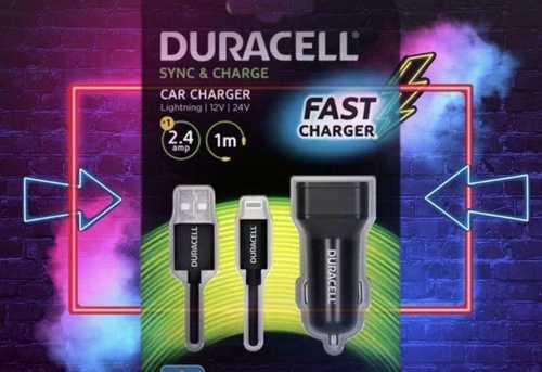 Зарядное устройство Duracell + кабель MFI 1м ориги